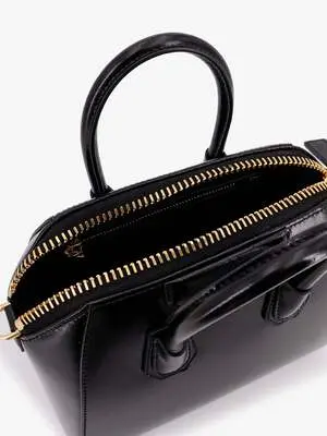 Givenchy Antigona Mini Leather Crossbody Bag - Black