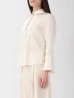 Max Mara Shirt Classic Collar, Long Sleeve - White