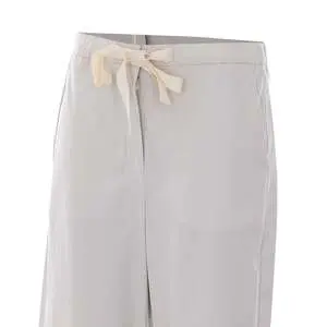 Max Mara Wide-leg Cotton Trousers