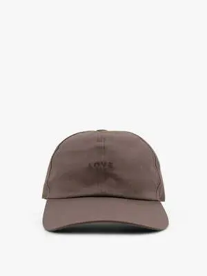 Rick Owens Cotton Blend Baseball Cap With Visor