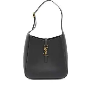 Saint Laurent Calfskin Shoulder Bag With Gold Tone Hardware - Multicolor