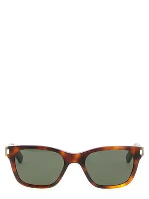 Saint Laurent Tortoiseshell Acetate Sunglasses - Brown