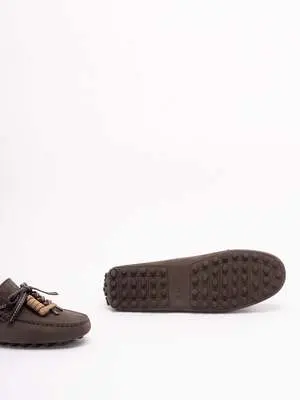 TOD'S Gommino Loafers In Nubuck - Multicolor