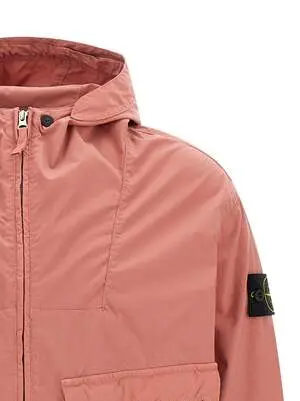 Stone Island 4100052 Lightweight Canvas Jacket - Pink