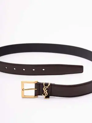 Saint Laurent Leather Belt