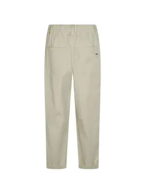 Brunello Cucinelli Micro Striped Stretch Cotton Trousers - Multicolor