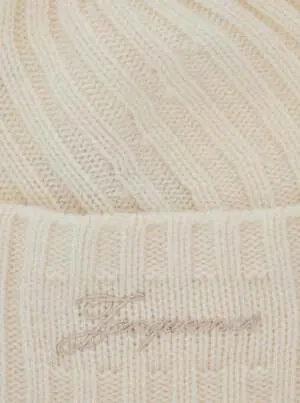 Jacquemus Le Bonnet Tourni Beanie In Wool - Multicolor