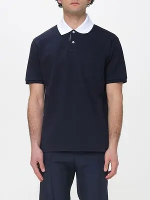 Gucci Web Cotton Polo Shirt - Blue