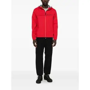 Moncler Hooded Zip Jacket - Red