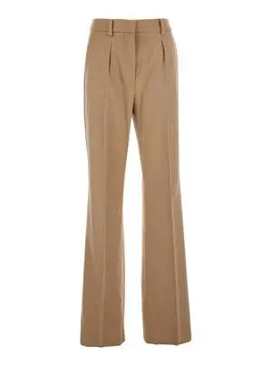 Max Mara Wool Blend Pants - Multicolor
