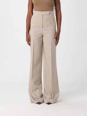 Max Mara Max Mara Tailored Wide-Leg Trousers Green