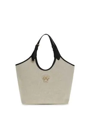 Calf Leather Top Handle Tote Bags