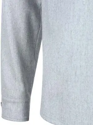 Eleventy Shirt Jacket With Patch Pockets - Gray