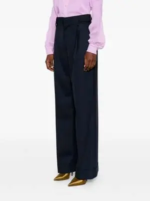 Alberta Ferretti Wide Leg Trousers - Multicolor