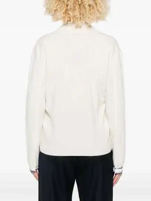 Max Mara Cashmere Ribbed V-neck Sweater - Multicolor