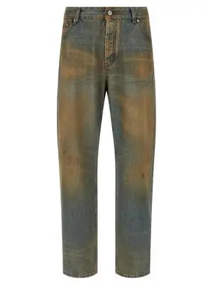 Jacquemus Le De-nimes Berger Straight Leg Jeans - Multicolor