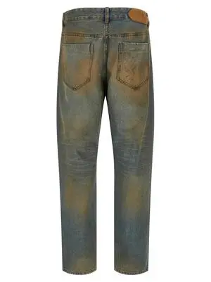 Jacquemus Le De-nimes Berger Straight Leg Jeans - Multicolor