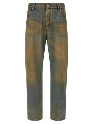 Jacquemus Le De-nimes Berger Straight Leg Jeans - Multicolor