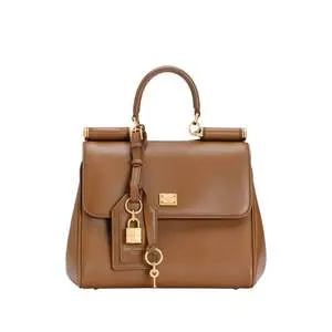 Dolce & Gabbana Top Handle Bag With Foldover Top