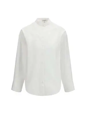 ALAÏA ALAIA Layered Shirt With High Neckline And Button Closure