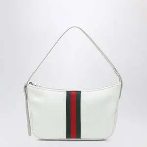 Gucci Leather Shoulder Bag - White
