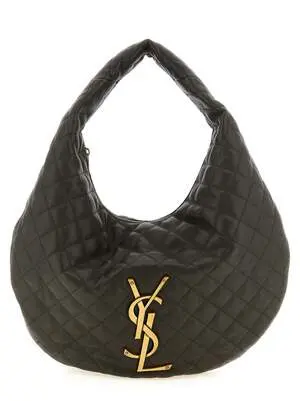 Saint Laurent Icare Hobo Shoulder Bag - Brown