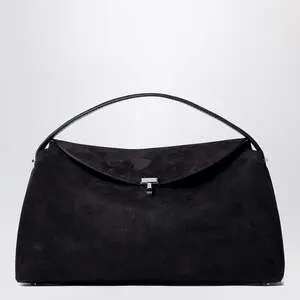 TOTEME T-lock Suede Handbag