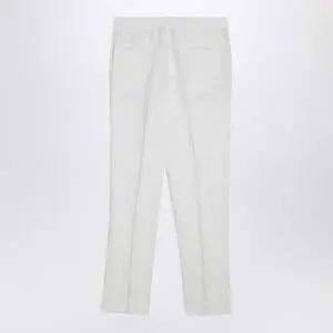 Brunello Cucinelli Linen Drawstring Trousers