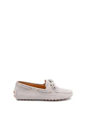 TOD'S TOD'S Suede Boat Gommino Loafers Multicolor