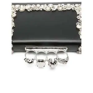 Alexander McQueen Embellished Clutch Bag