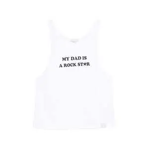 Stella McCartney Graphic Print Racer-back Tank Top - White