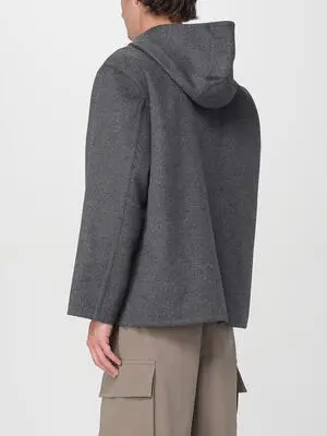 Bottega Veneta Zip-up Hooded Jacket - Gray