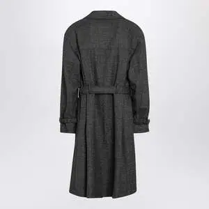 Dolce & Gabbana Double-breasted Wool Blend Coat