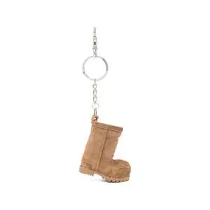 Balenciaga Boot-shaped Keychain With Silver-tone Hardware - Brown