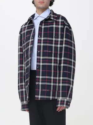 Gucci Checked Cotton Jacket