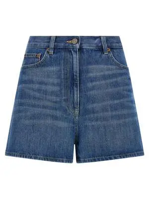 VALENTINO VALENTINO GARAVANI VGold Denim Shorts