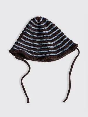 Miu Miu Crocheted Hat - Brown