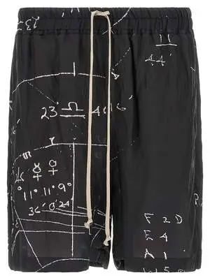 Rick Owens Printed Shorts For Men