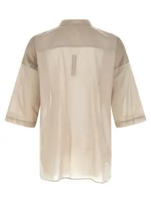 Rick Owens Jumbo Faun' Shirt - Gray