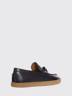 CHRISTIAN LOUBOUTIN Leather Loafers - Black