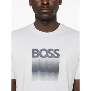 BOSS Grey T-shirts & Vests T-shirts