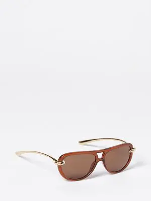 Bottega Veneta Aviator Sunglasses - Brown