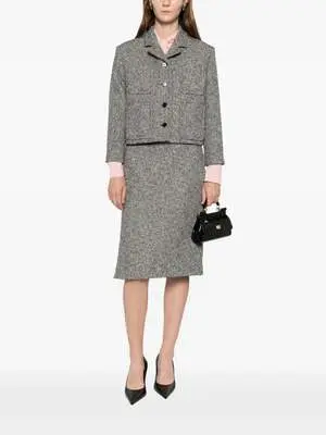 Gucci Double Wool Skirt
