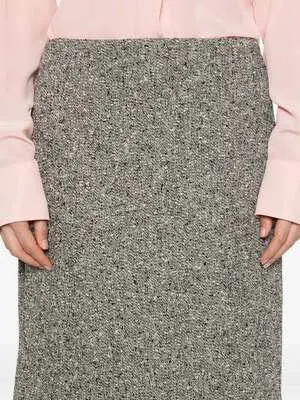 Gucci Double Wool Skirt