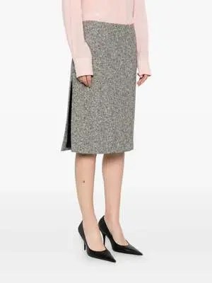 Gucci Double Wool Skirt