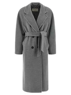 Max Mara Madame 101801 Icon Coat - Gray