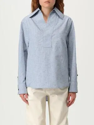 Bottega Veneta Striped Shirt - Blue