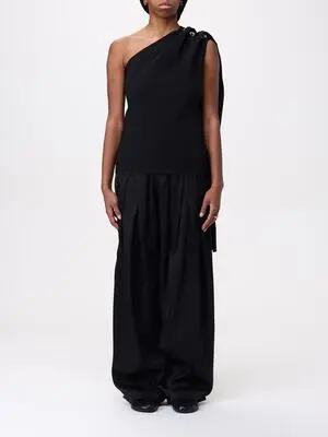 Bottega Veneta Asymmetrical Top - Black