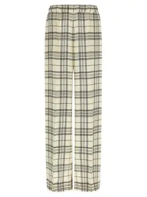 JIL SANDER Fluid Viscose Pants - Cream