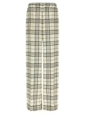 Jil Sander Checks Pants For Women